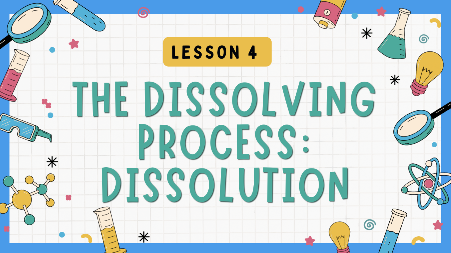 The Dissolving Process – Dissolution – Science BC